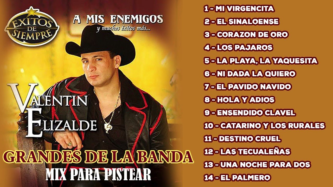 Valentin Elizalde Sus Grandes Exitos - Top 20 Mejores Canciones ...
