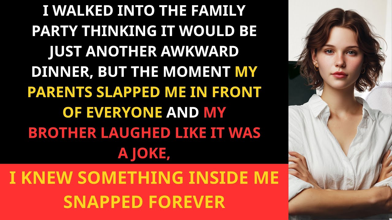 At The Family Party, My Parents Slapped Me During Dinner — My Brother ...