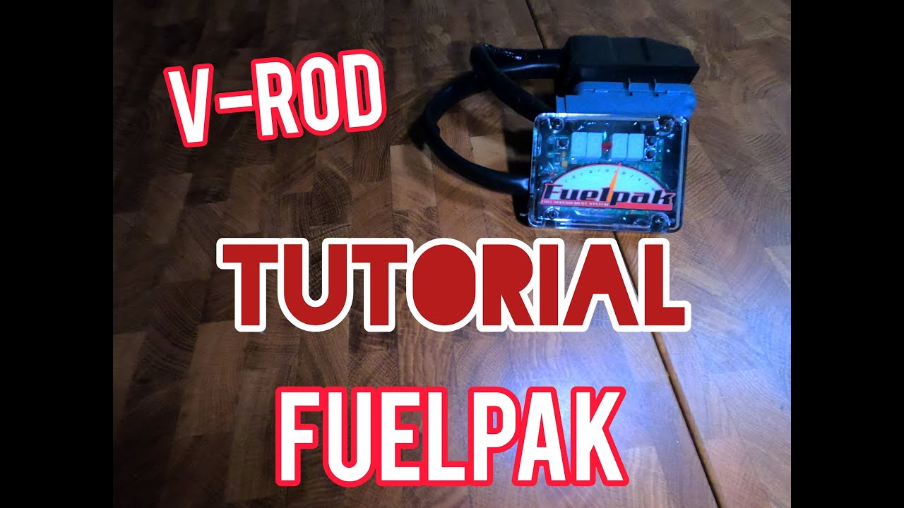 How to INSTALL a Fuelpak on a V-ROD - YouTube