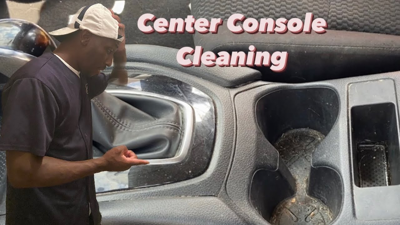 How to clean a center console - YouTube