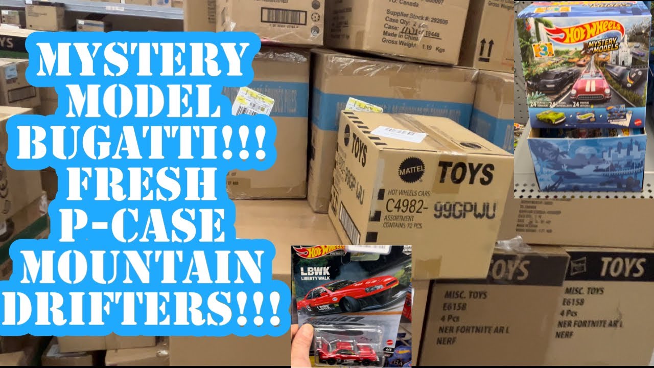 MYSTERY MODLE BUGATTI. OPENED FRESH P-CASE!!! MOUNTAIN DRIFTERS AT THE ...