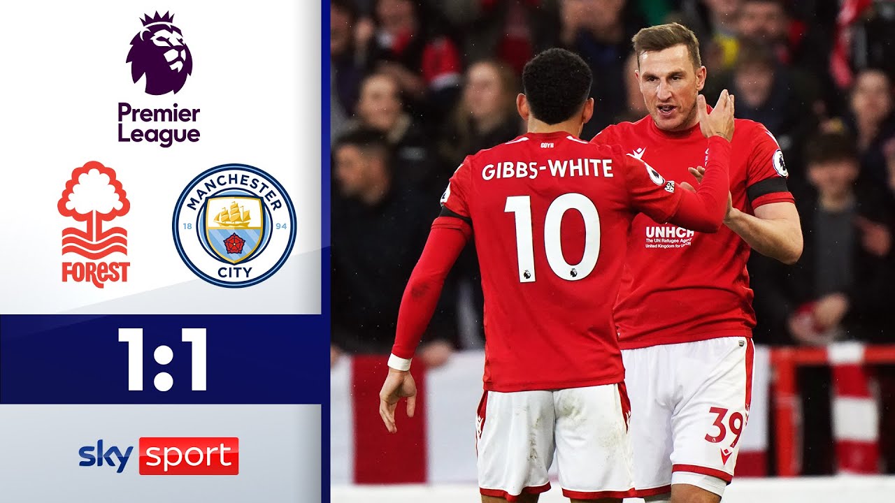 Joker-Glück für Nottingham | Nottingham Forest - Manchester City ...