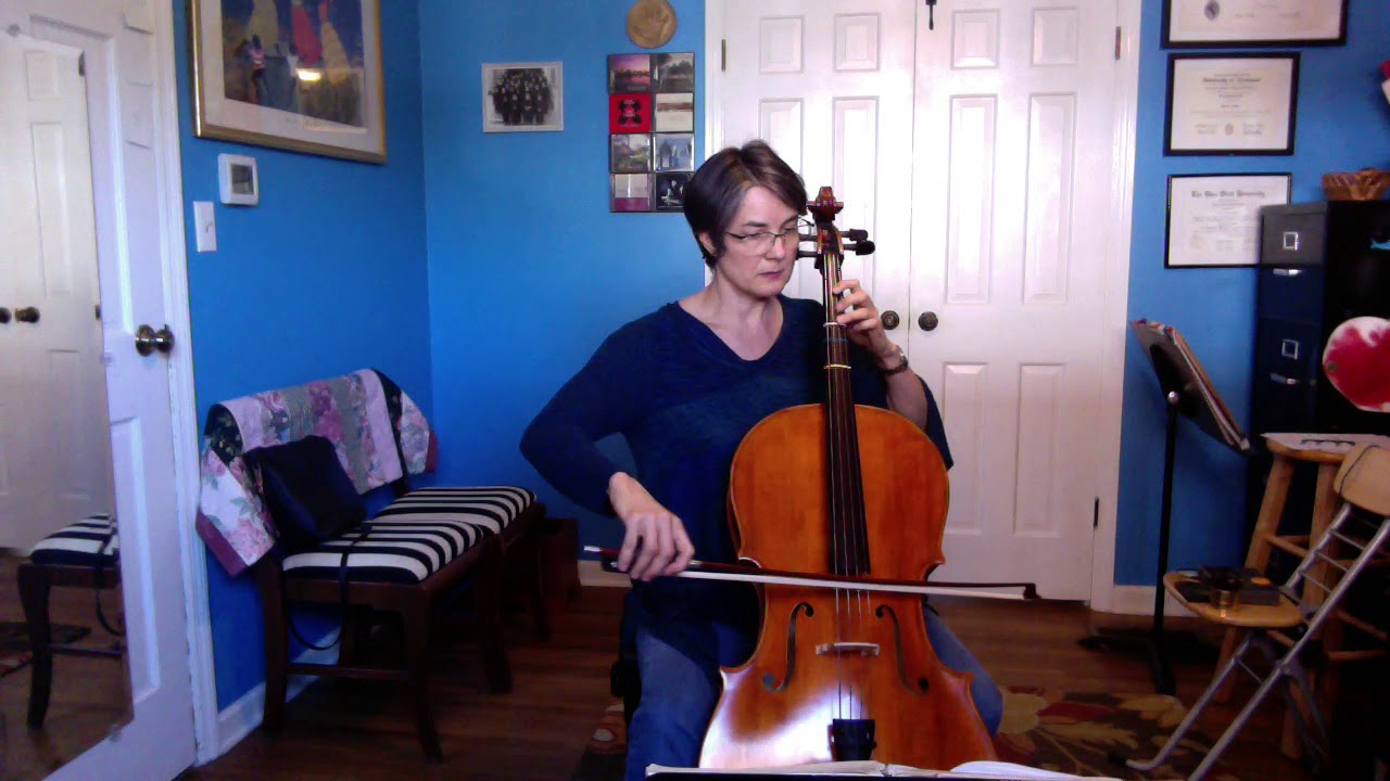 Rick Mooney Position Pieces for Cello: Jig - YouTube