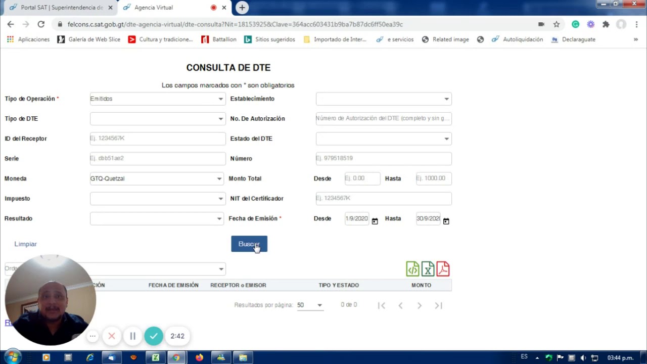 Consulta, Reporte, Integración y Detalle *Mensual* Factura Electrónica ...