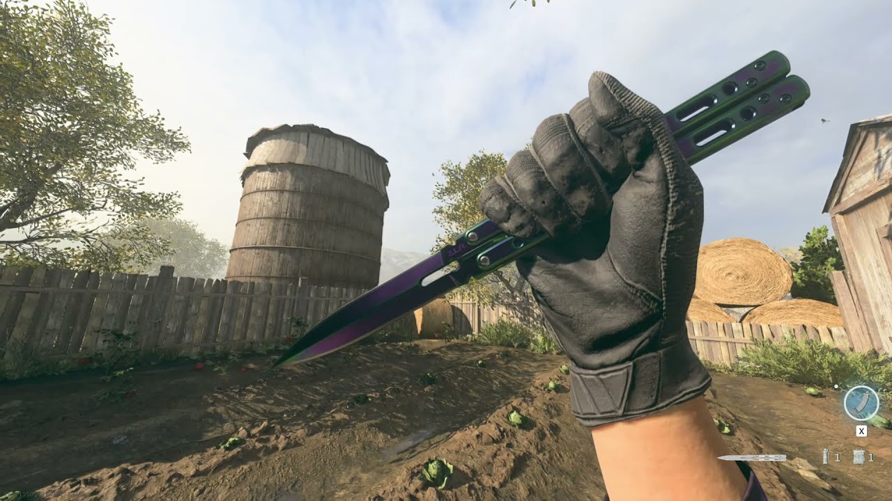 Modern Warfare Butterfly Knife (Balisong) Showcase and Inspect! - YouTube