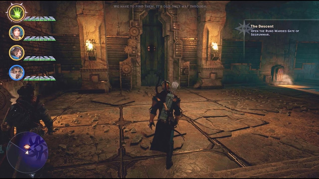 Dragon Age: Inquisition "The Descent" Part 3. The Warded-Gate of ...