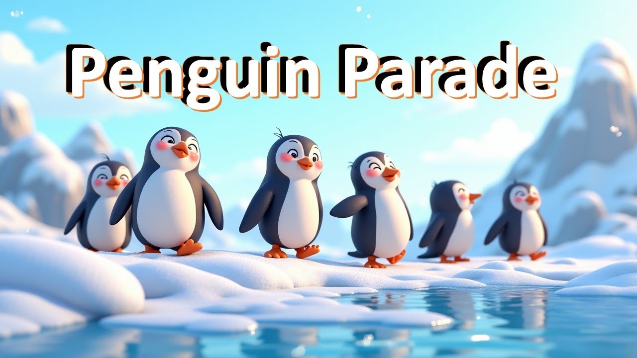 Penguin Parade,Penguin, Penguin Parade Song | Waddle & Dance with ...