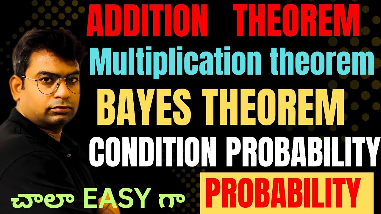 addition theorem|multiplication theorem|bayes theorem|condition ...
