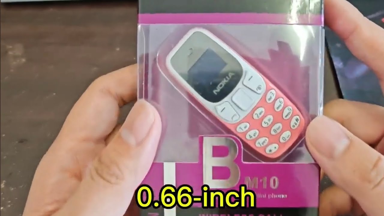 mini 3310 unboxing BM-10 - YouTube