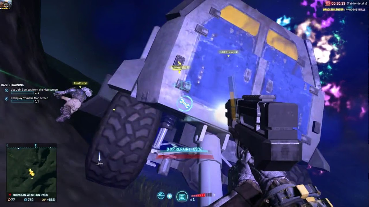 PLANETSIDE 2 ( Camera Fail ) Hossin , 4 vids in one ,OS & Palerider ...