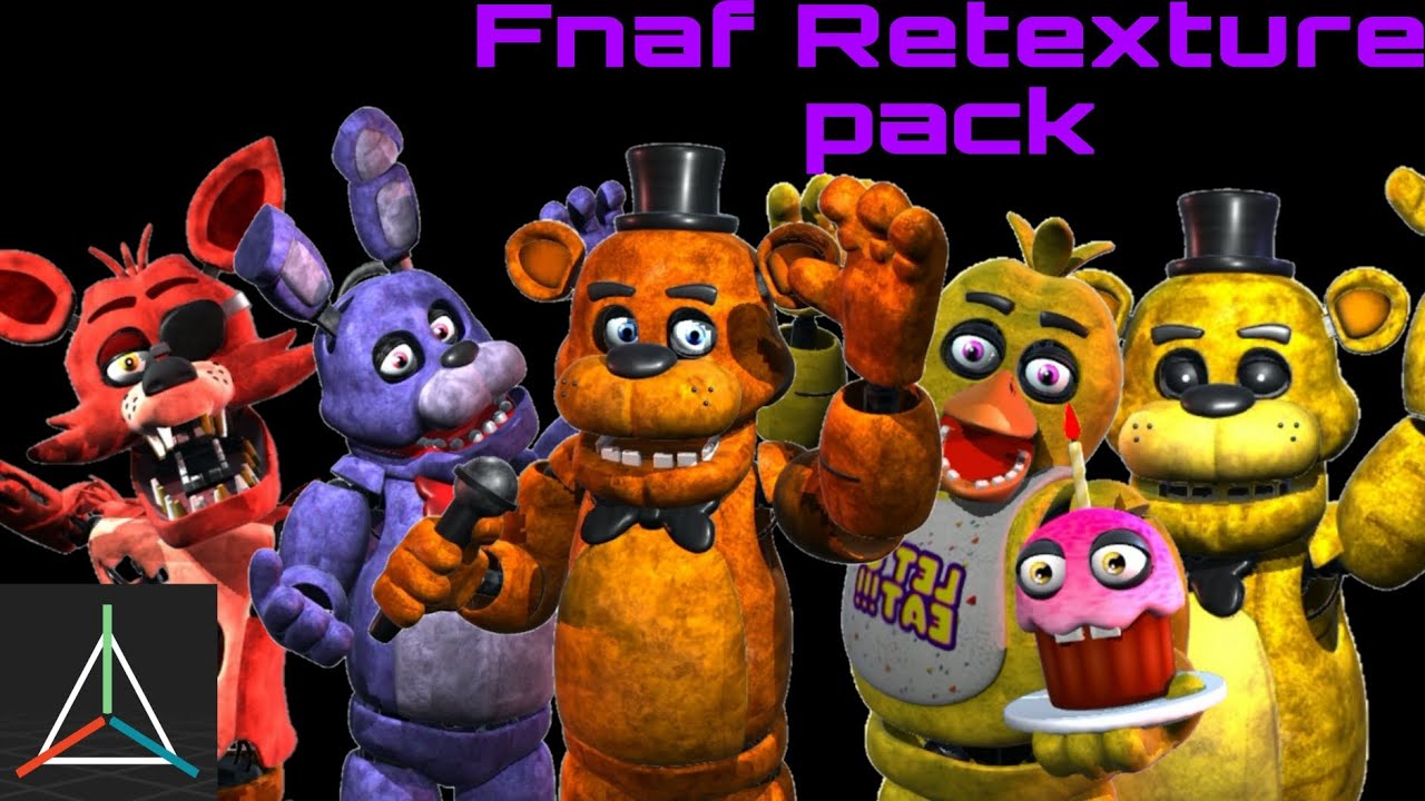 Fnaf retexture pack, prisma3D By'Future Bonnie fnaf - YouTube