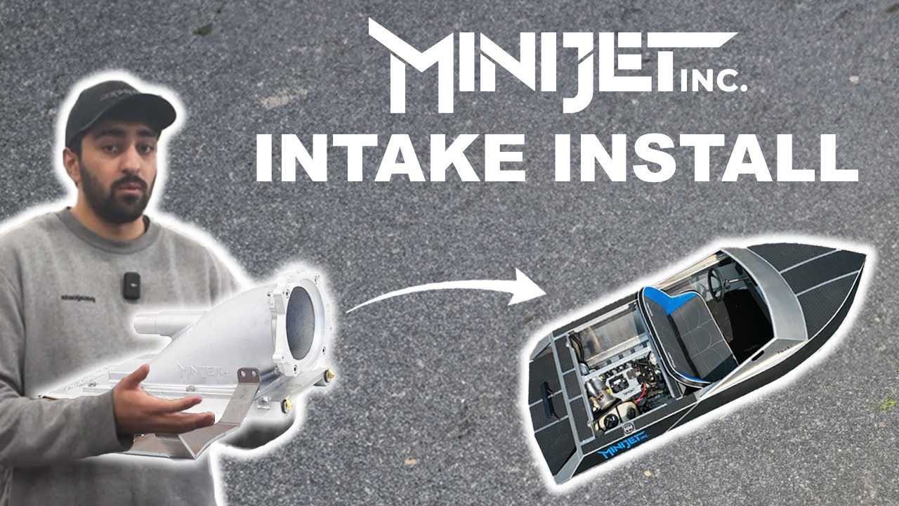 Installing The Intake in our Mini Jet Boat Build! | Minijet CUB Build ...