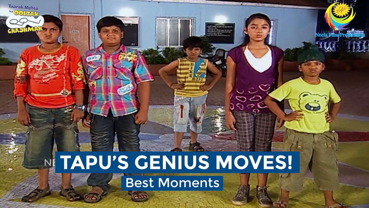 Tapu’s Genius Moves! | Best Moments | Taarak Mehta Ka Ooltah Chashmah ...