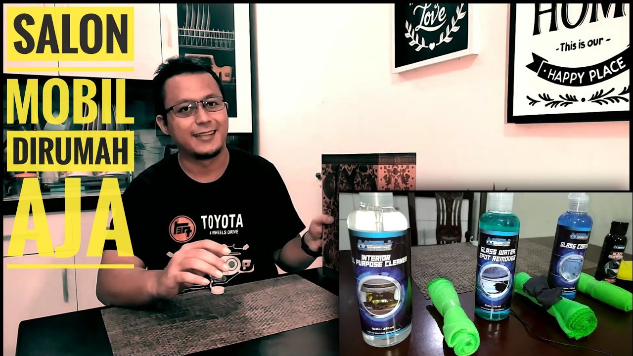 Salon Mobil Dirumah Aja (Part 1)| Unboxing Paket Perawatan Mobil | MIZU ...