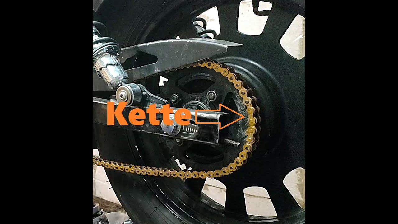 Motorrad-Kettenwechsel leicht gemacht: So wechselst du die Kette - YouTube
