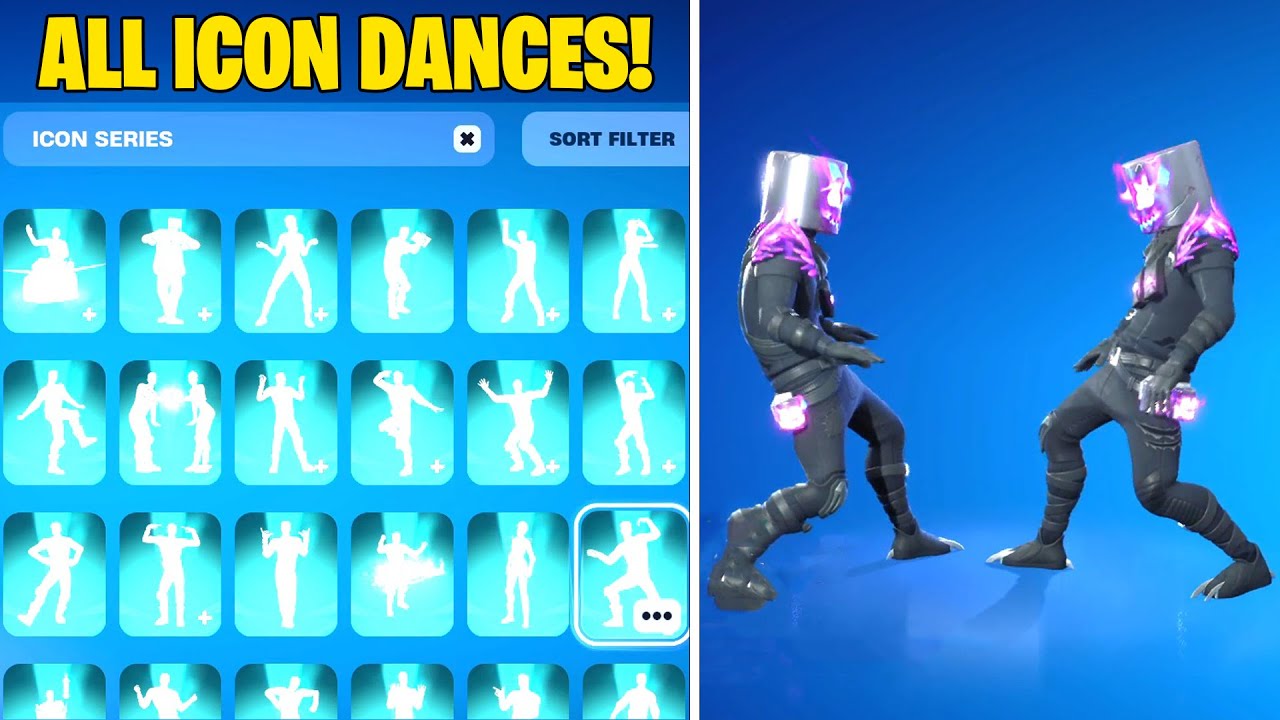 ALL TIKTOK DANCES & EMOTES IN FORTNITE (200+ Dance) #273 - YouTube