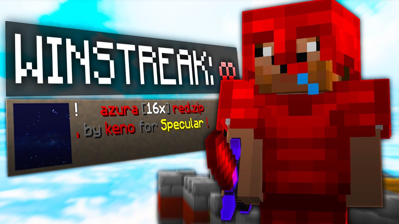Azura 16x Red (Sweating skywars until I lose) - YouTube