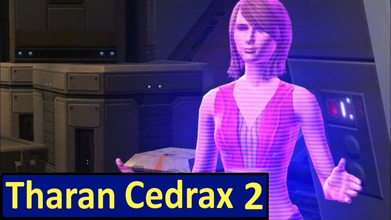 SWTOR Tharan Cedrax' Story Conversations Part 2 - YouTube