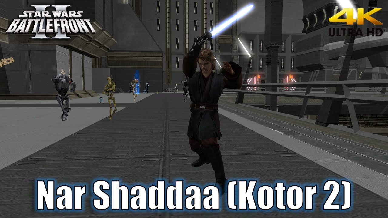 Star Wars Battlefront II Mod Map: Nar Shaddaa (Kotor 2) (4K) - YouTube