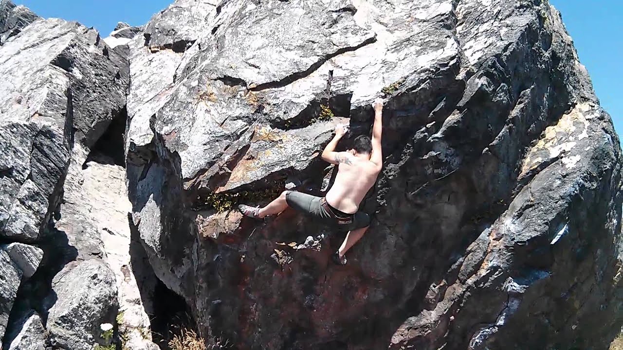 Goat Rock climbing - YouTube
