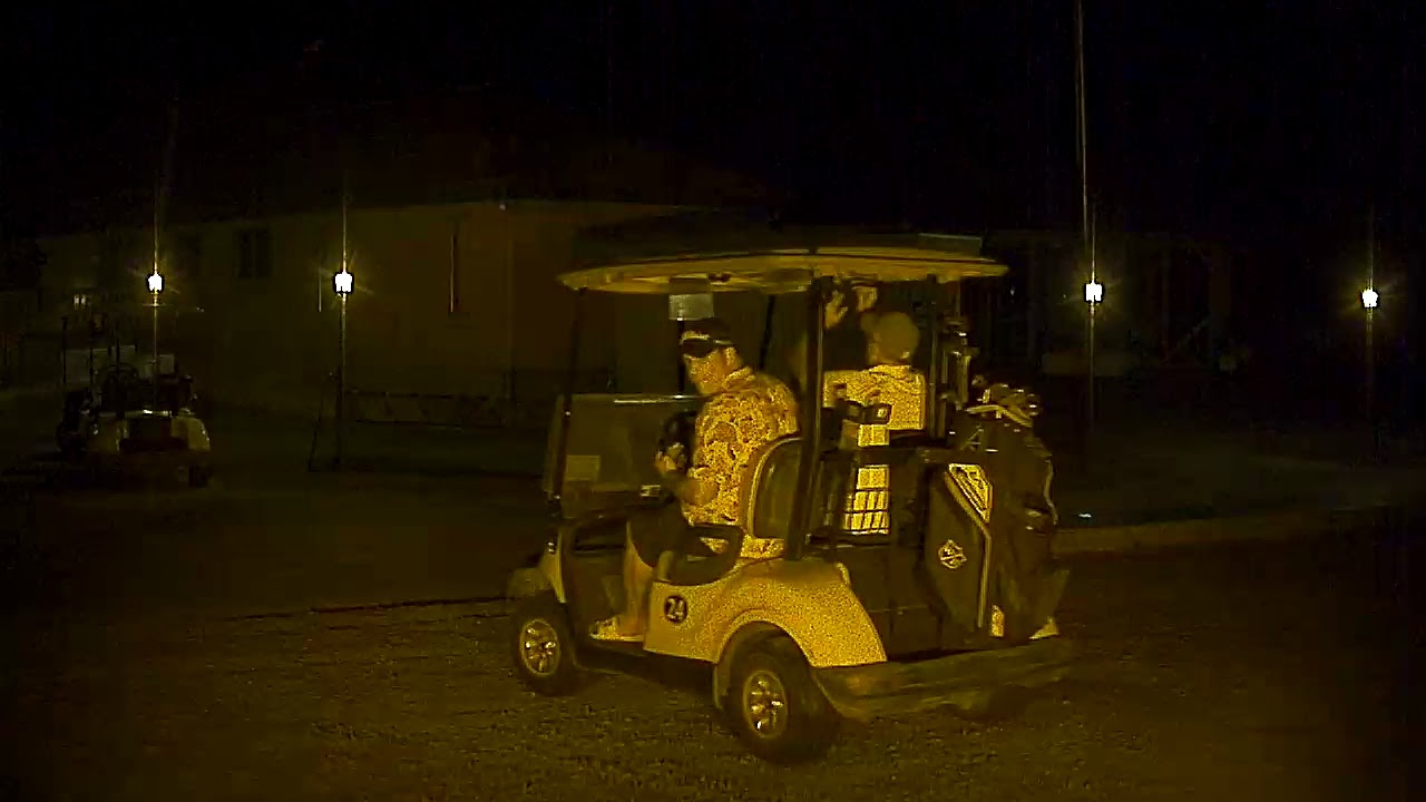 Hit and Run wiith Golf Cart - Front - YouTube
