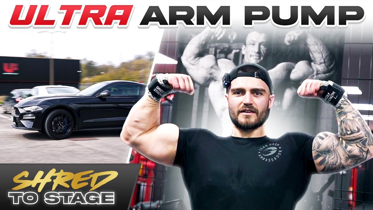 ULTRA ARM PUMP FT. DORIAN YATES MACHINES // SHRED TO STAGE // Ep.5 ...