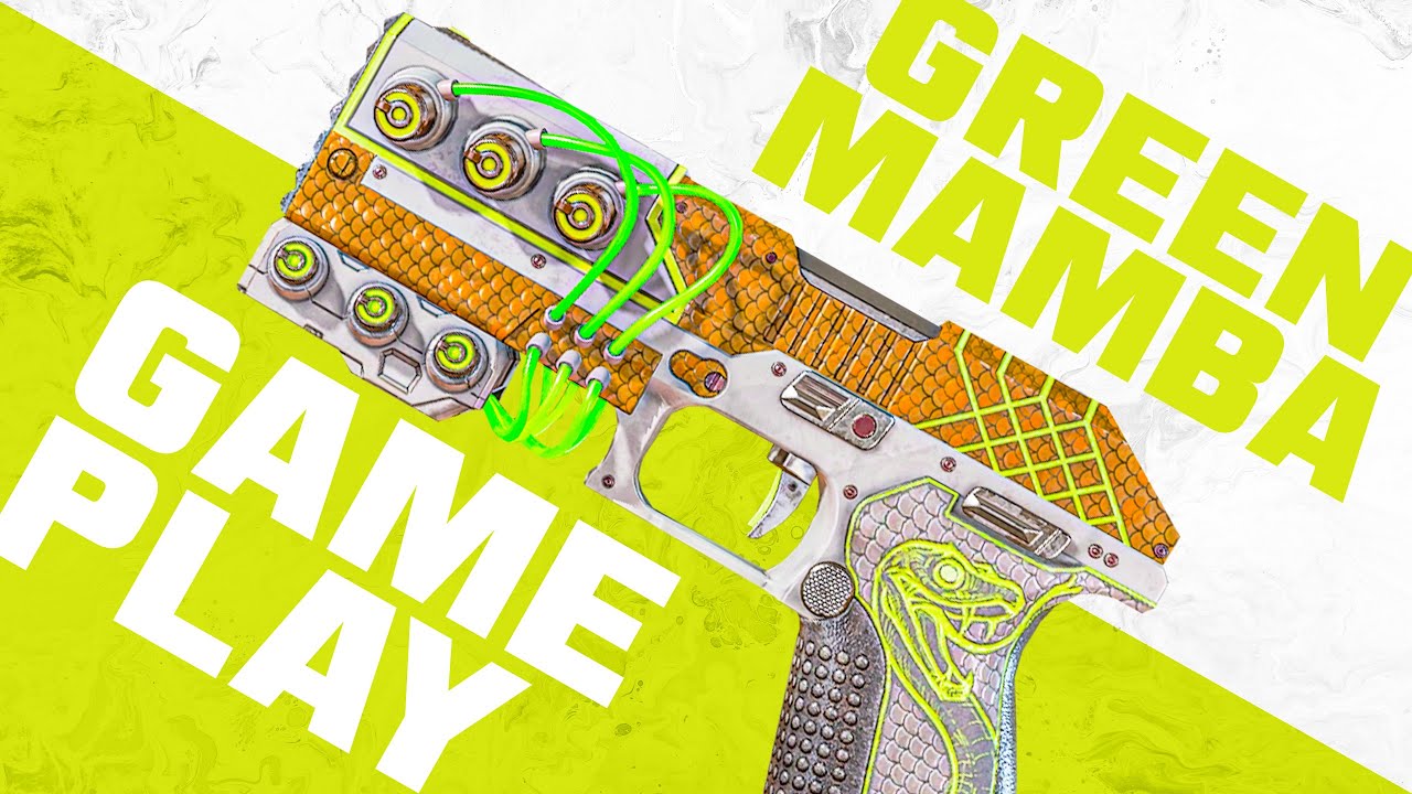 P2020 Green Mamba × SKIN GAMEPLAY × Apex Legends - YouTube