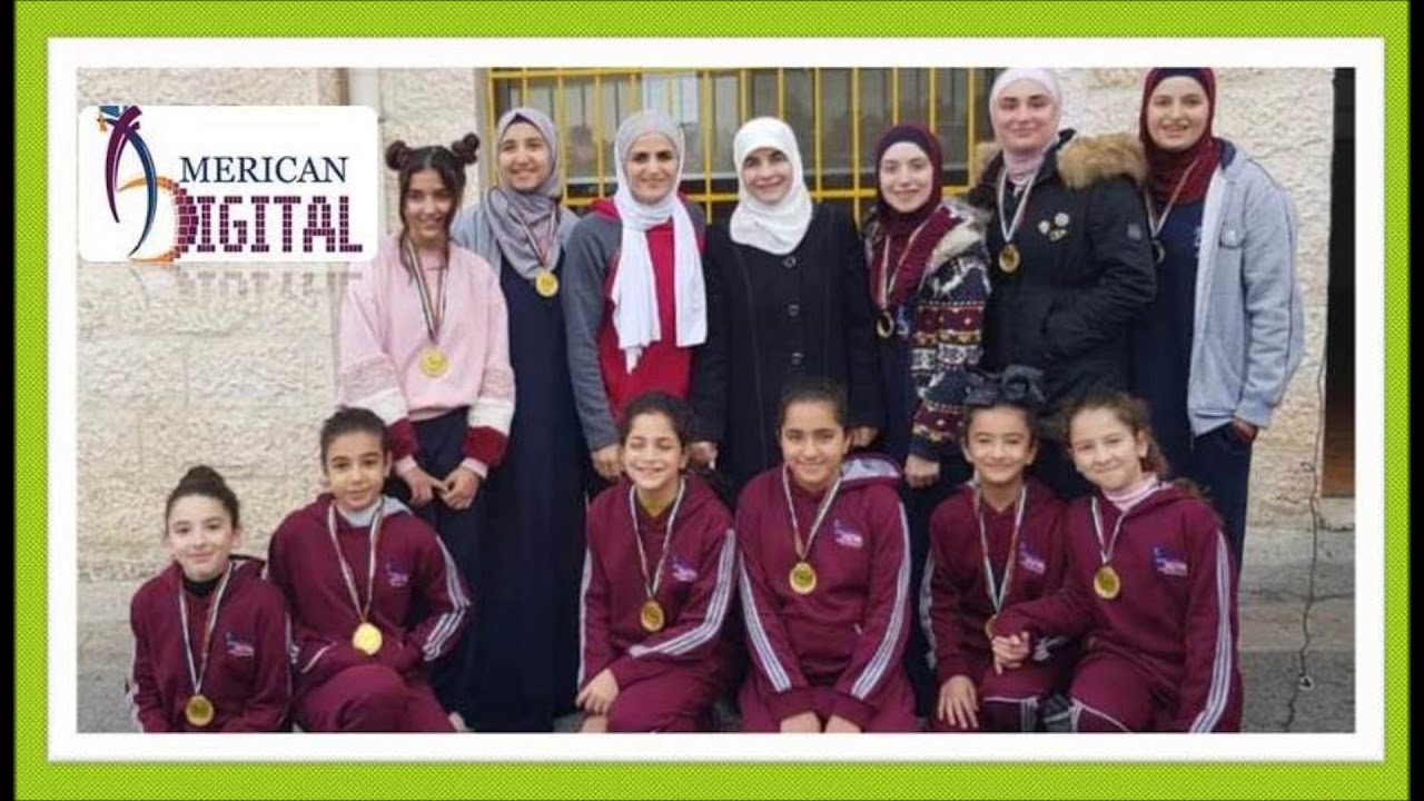 AMERICAN DIGITAL SCHOOL 4 FOOTBALL LEAGUE تكريم ابطال الدوري بنات - YouTube