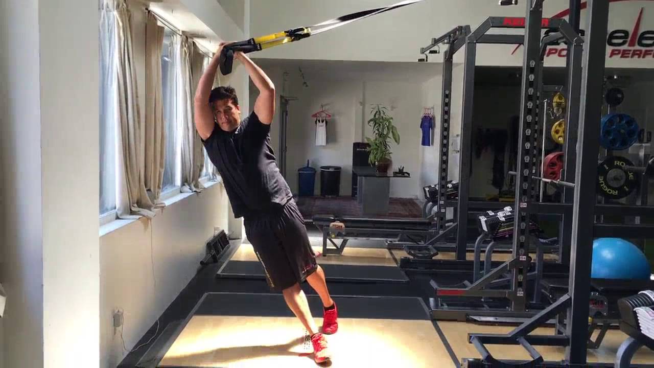 TRX Lateral Flexion - YouTube