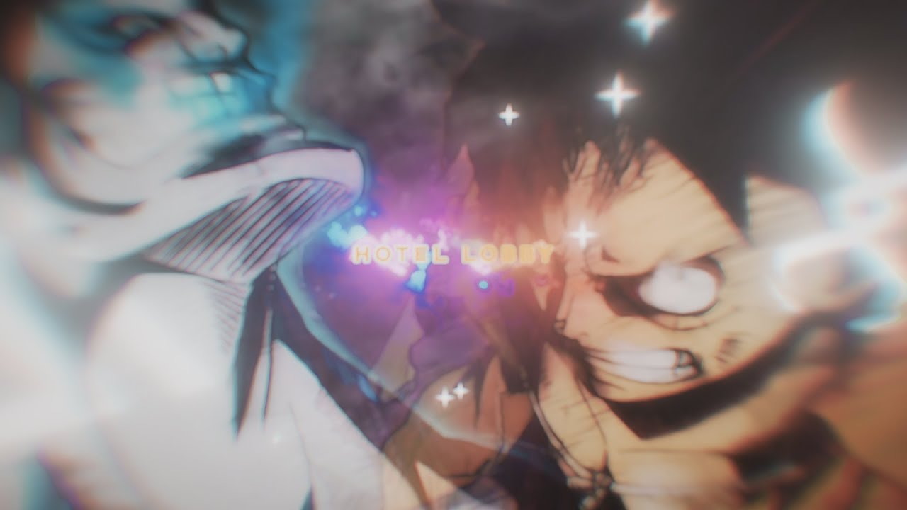 hotel lobby one piece flow edit 4k - YouTube