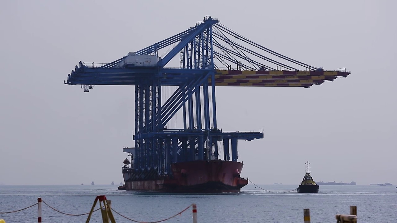 Meridian Port Services - Tema Port Expansion Countdown 05 - YouTube