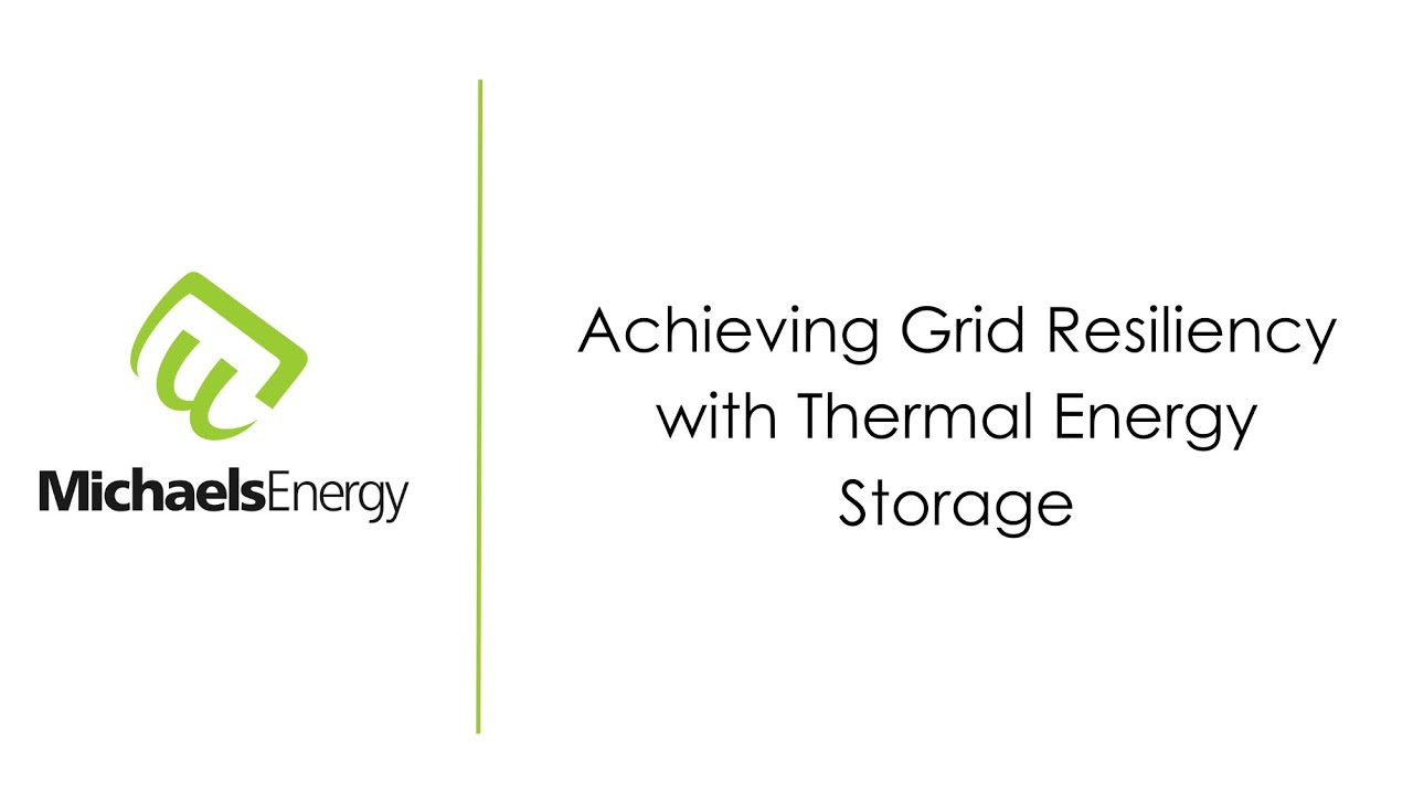 Achieving Grid Resiliency with Thermal Energy Storage - YouTube