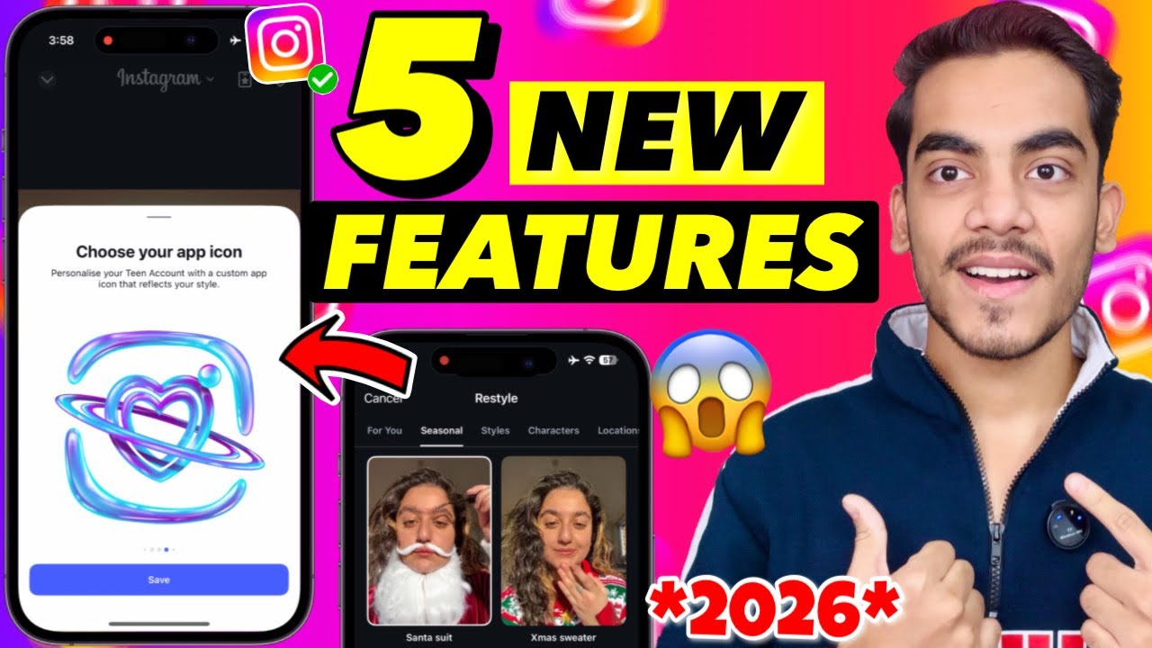 5 New Instagram Features 2026 | 5 Instagram New Updates | Instagram ...