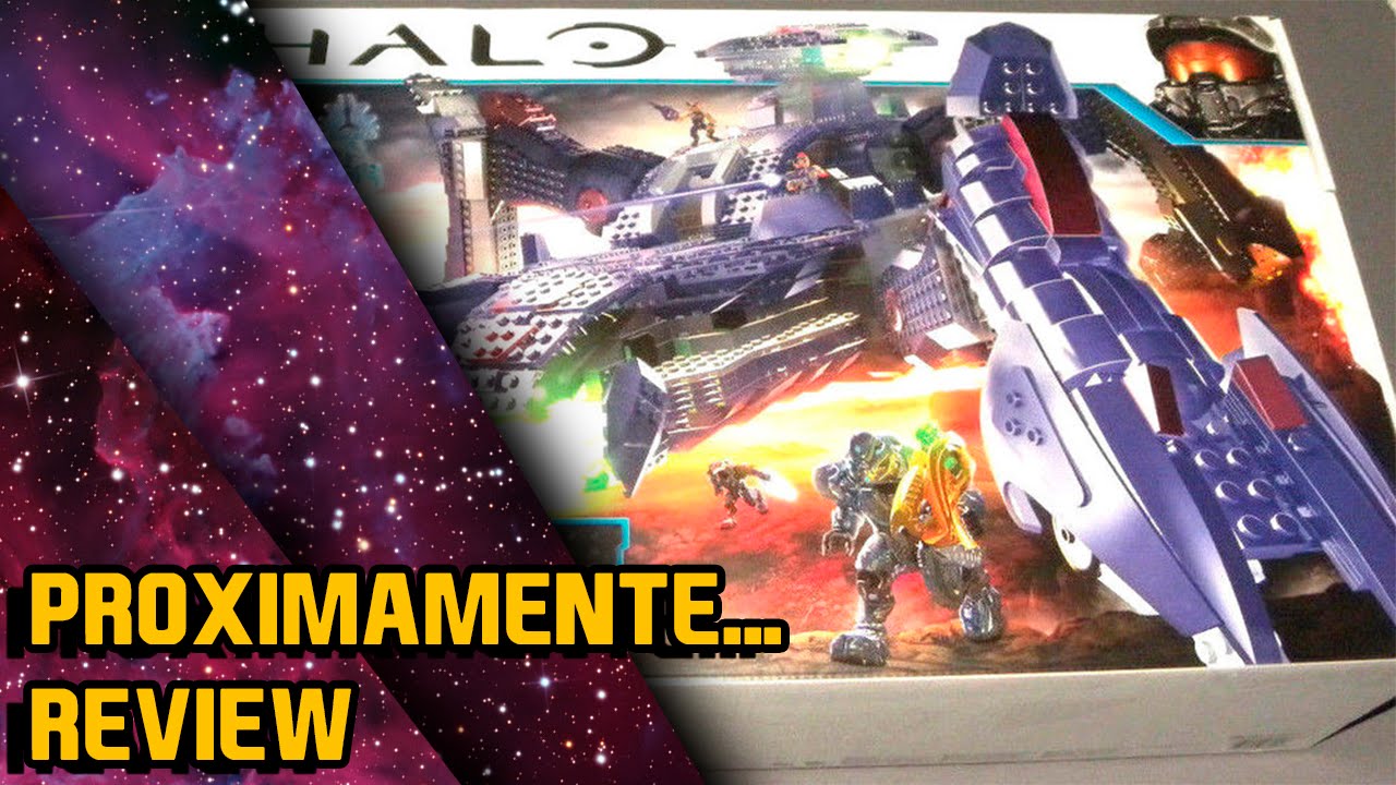 Covenant Scarab | Review próximante | Halo Mega Bloks - YouTube