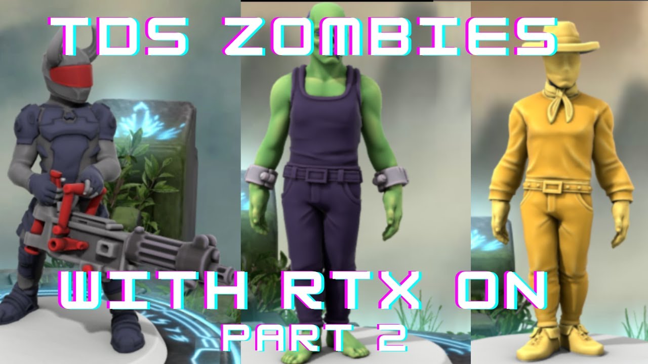 Tower Defense Simulator Zombies with RTX on Part 2 - YouTube