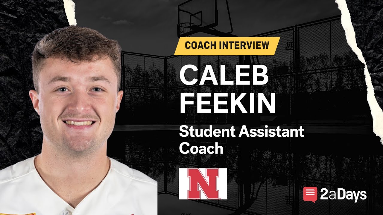 Coach Interview: Nebraska Baseball Student Assistant Caleb Feekin - YouTube