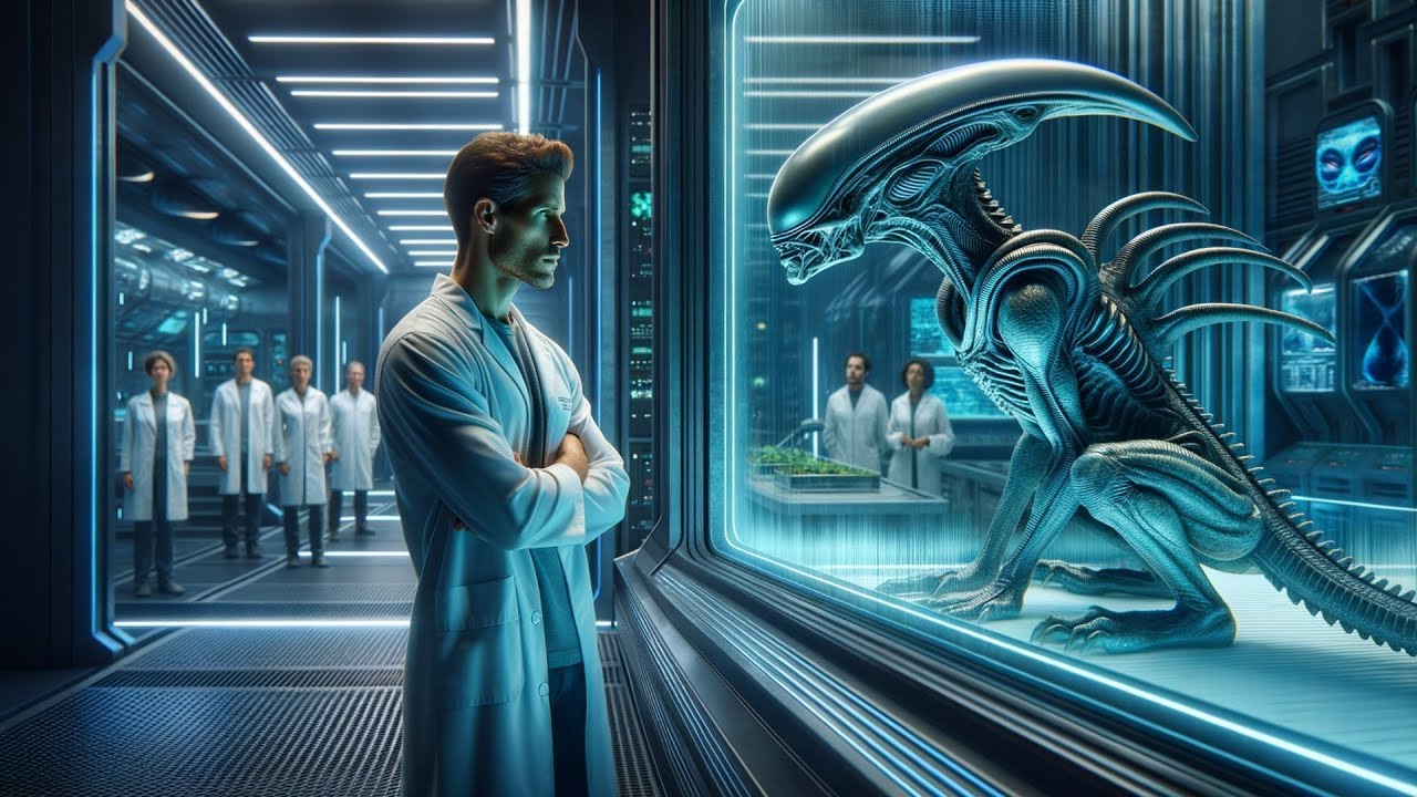 Alien Hatchling Roared At The Instructor, The Human Said, “Sit” And It ...
