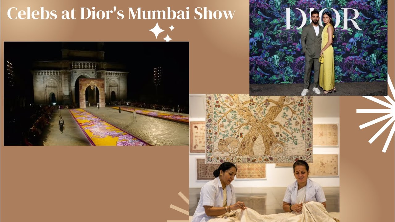 "Gateway of India" Celebs at Dior's Mumbai Show - YouTube