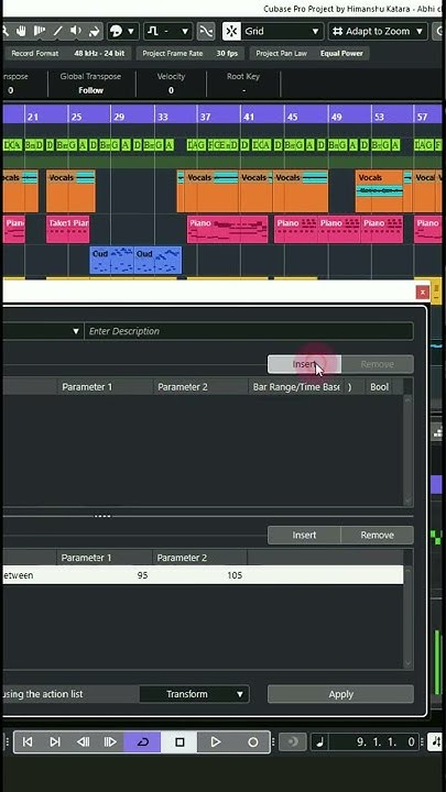 Set random values of velocities between 2 values | Logical editor | Cubase pro tips - YouTube