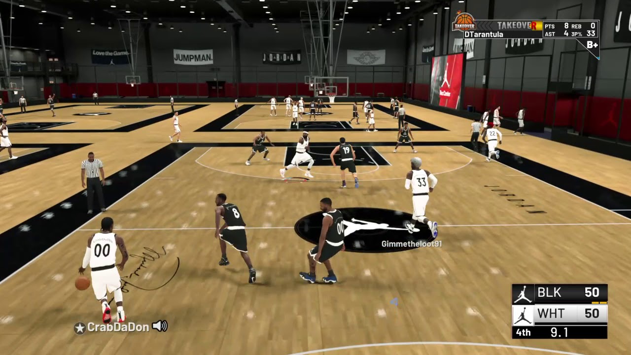 Jordan Rec Center all white game winner pass from Loot - YouTube