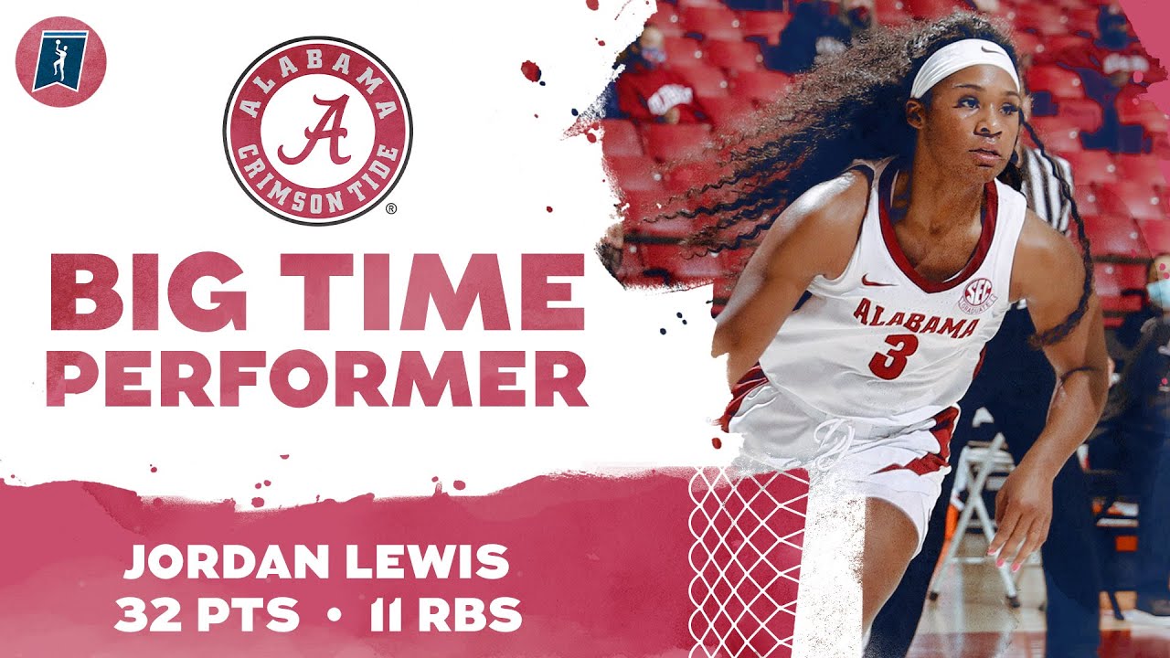 Jordan Lewis's huge game (32 pts, 11 rebs, 8 asts) leads Alabama past ...