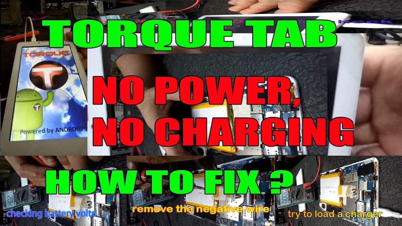 TORQUE TAB EGO (NO POWER,NO CHARGING) - YouTube