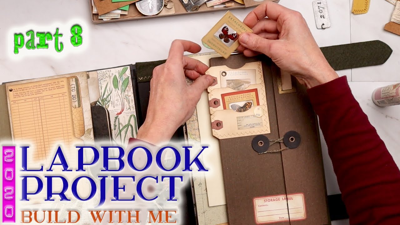 LAPBOOK PROJECT | BUILD WITH ME | part 8 - YouTube