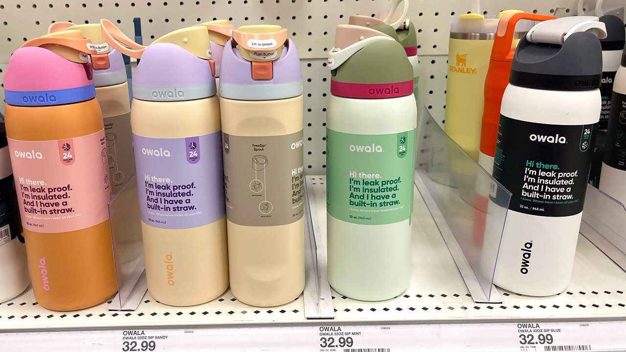 OWALA WATER BOTTLES TUMBLER IN TARGET #owala #target INSULATED WATER ...