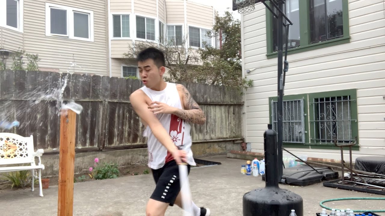 Chinese Dao Training: Cutting Practice - YouTube