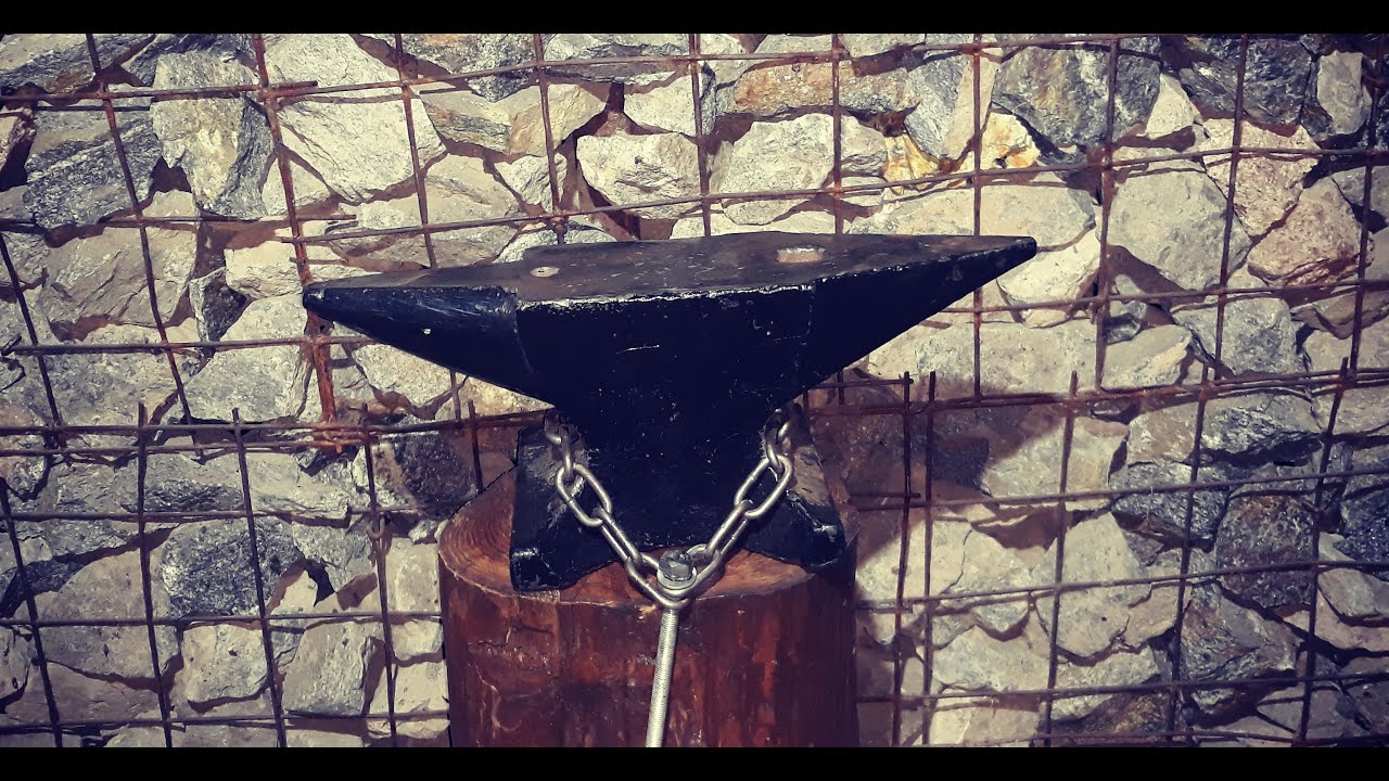 How to install an anvil - YouTube
