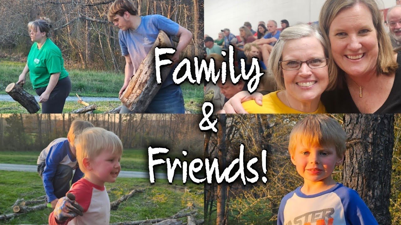 Family Work Day plus Reconnecting With A Sweet Friend - YouTube