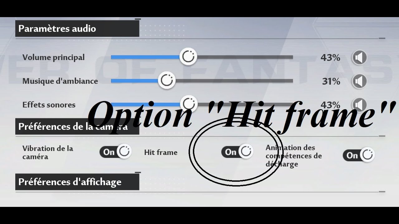 L'option "Hit frame" qu'est ce que c'est? Tower of Fantasy - YouTube