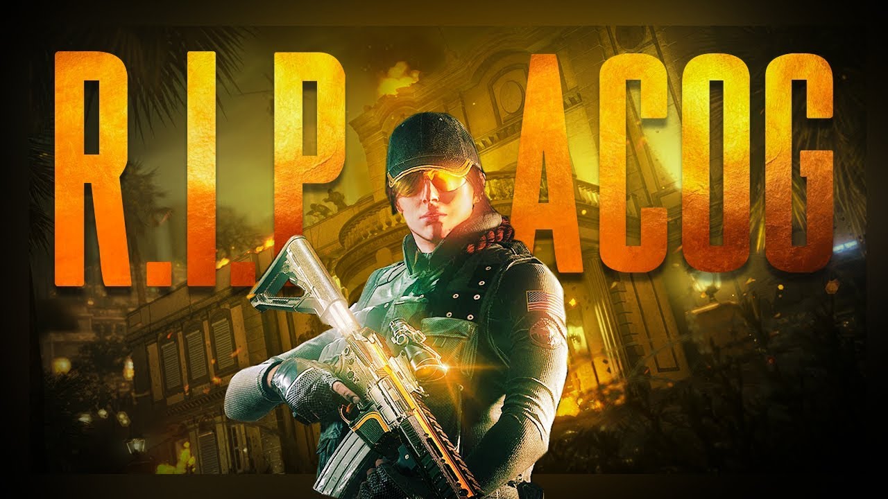 R.I.P Ash's Acog D: | A Proper Memorial Video | Rainbow Six Siege ...