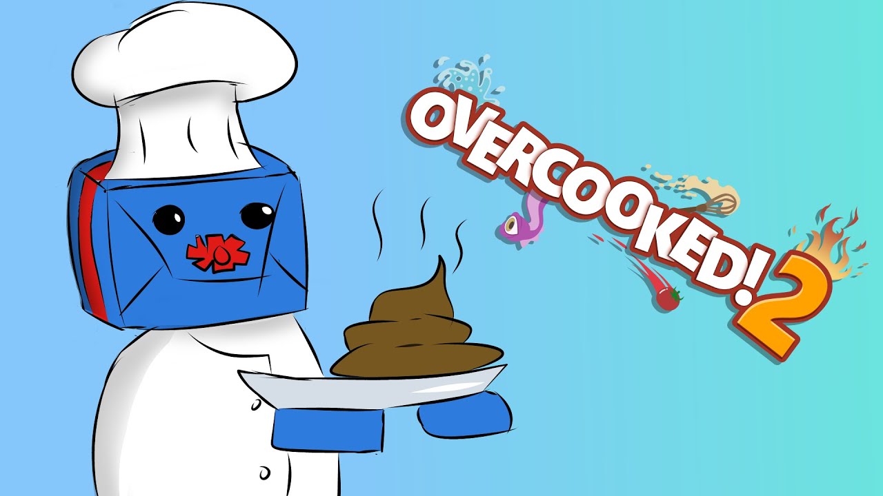 Overcooked 2 RETARD GAMEPLAY || UNHYGIENIC FOOD, WASTING FOOD, LOSING ...